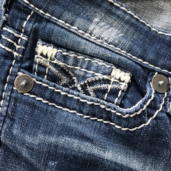 Big Star | Jeans | Big Star Jenae Bling Pocket Straight Jeans | Poshmark